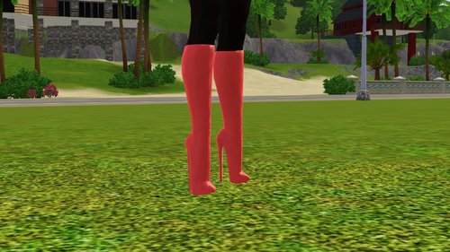 Miller Knee High Boots - The Sims 3 - LoversLab