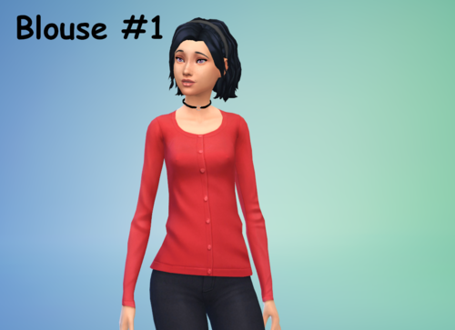 Maxis Blouses With Nipples Clothing Loverslab