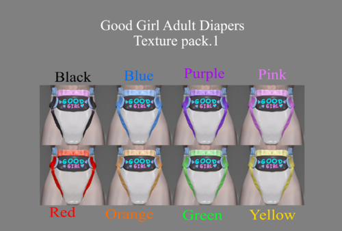 Good Girl Adult Diapers - Armor & Clothing - LoversLab