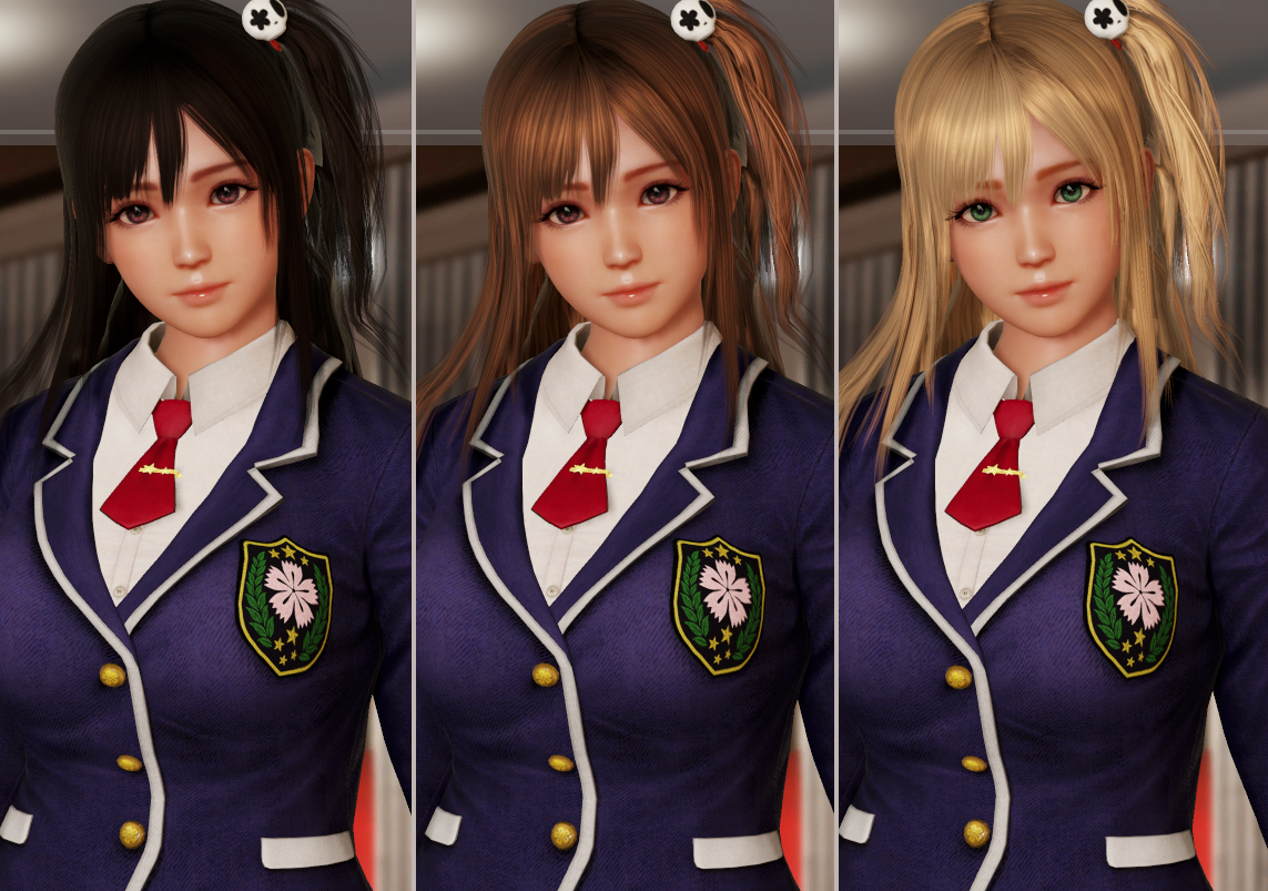 [mod] Alternate Hair And Eye Colors For Honoka Dead Or Alive 6