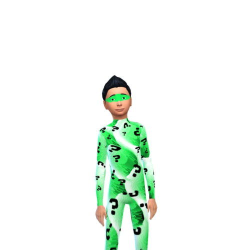 Riddler inspired costume tights for sims 4 - The Sims 4 - Sims - LoversLab