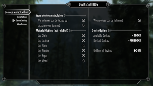 Devious Mimic Clothing SE - Adult Mods - LoversLab