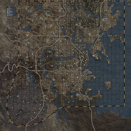 Fantastick Cicavcov Povr zok Fallout Map Marker Icons Detinsk Megalopolis Zna kovanie