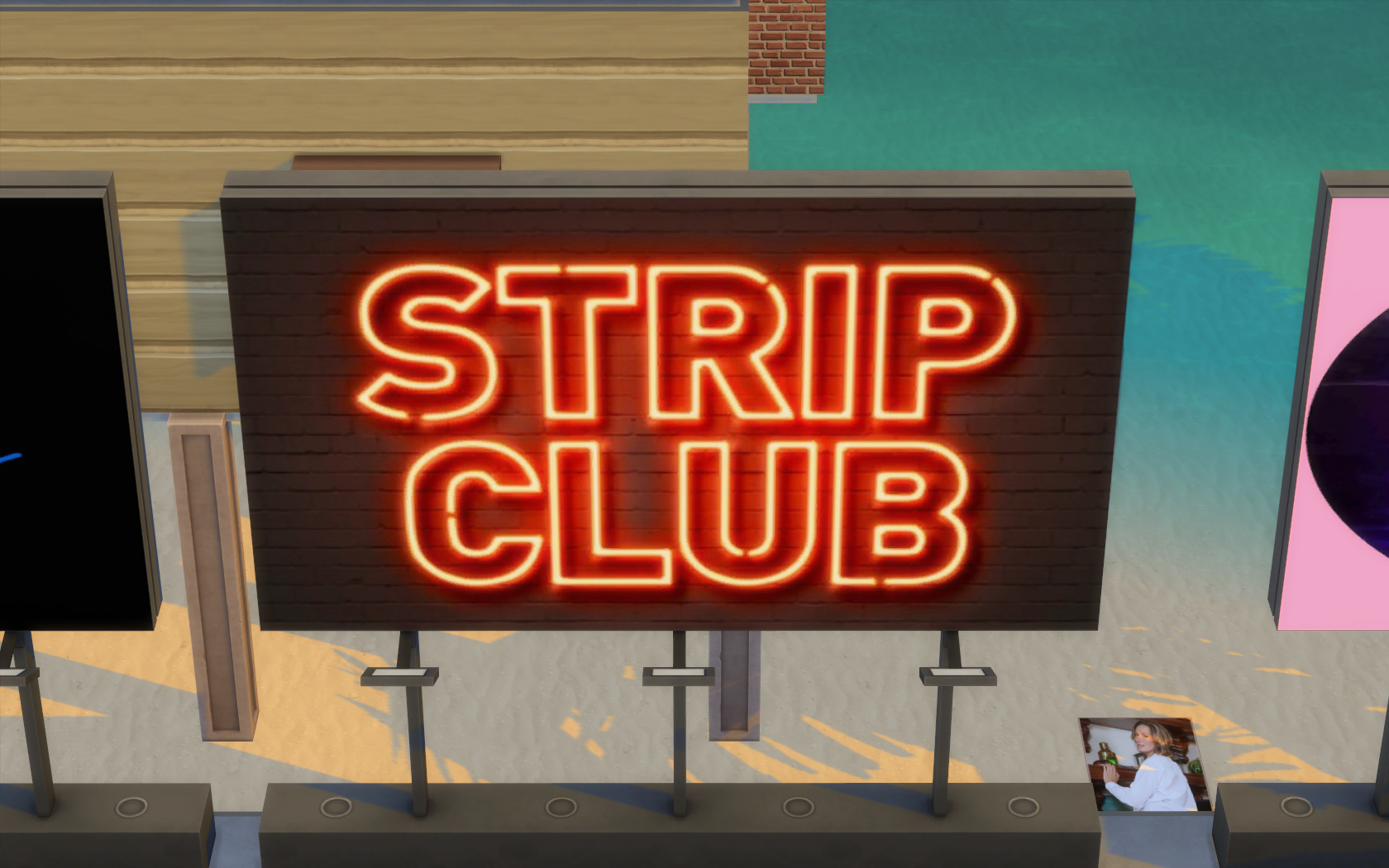 Strip Club Sign