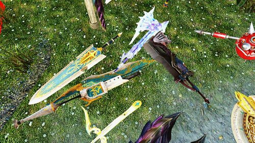 Monster Hunter Weapons Pack Weapons And Spells Loverslab