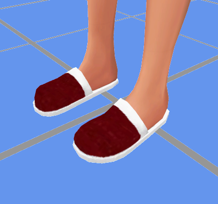 AF Basegame Bed & Bath Slippers Recolors - Clothing - LoversLab