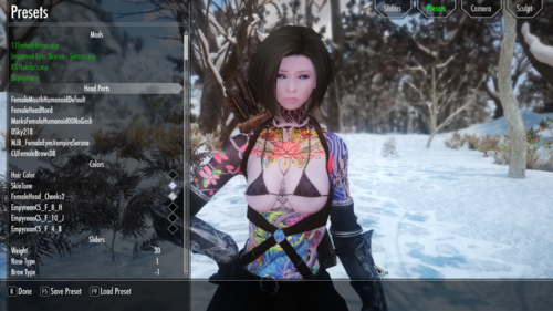 Lex Met Racemenu Preset Regular Mods Loverslab