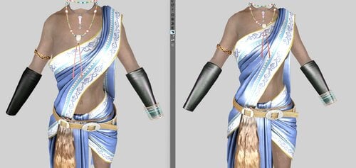 Final Fantasy XIII Outfit for CBBE HDT AIO - Armor & Clothing - LoversLab