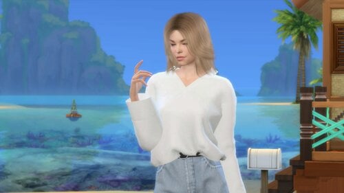 Milly Alcock (Rhaenyra Targaryen) - TD18 Sims - The Sims 4 - Sims ...