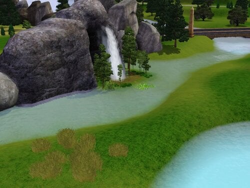 City Crystal Waterfalls - The Sims 3 - LoversLab