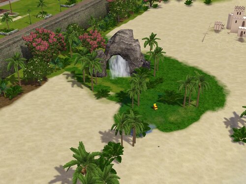 City Crystal Waterfalls - The Sims 3 - LoversLab
