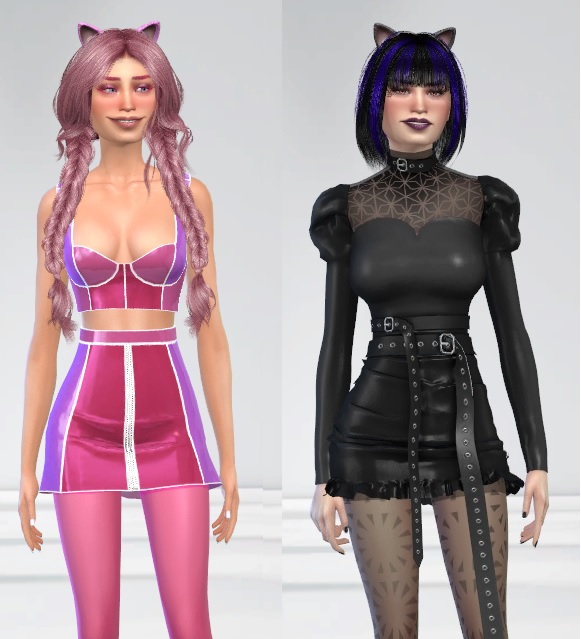 Twin Sims Kawaii Vs Goth Bonus Downloads Cas Sims Loverslab