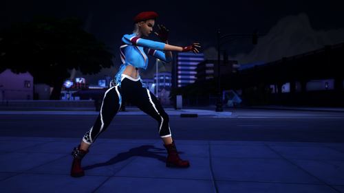 SN Cammy Street Fighter 6 Lether Jacket & Leggings - Clothing - LoversLab