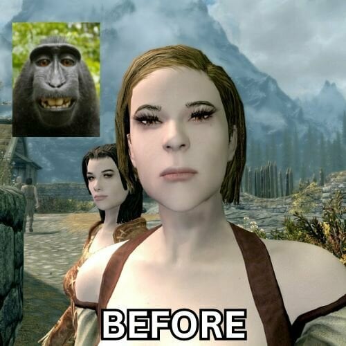Baka Populated Skyrim Face Fix - Adult Mods - LoversLab