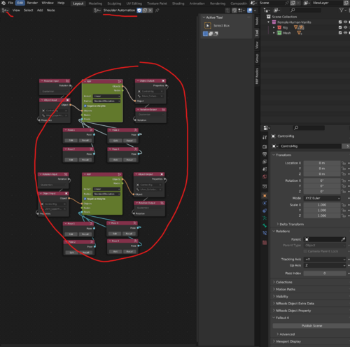 Fallout 4 Blender Animation Kit - Modders Resources - LoversLab