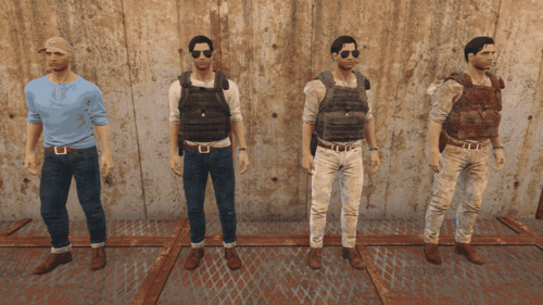 FO4 House of Ashes Outfits Pack - Armor & Clothing - LoversLab