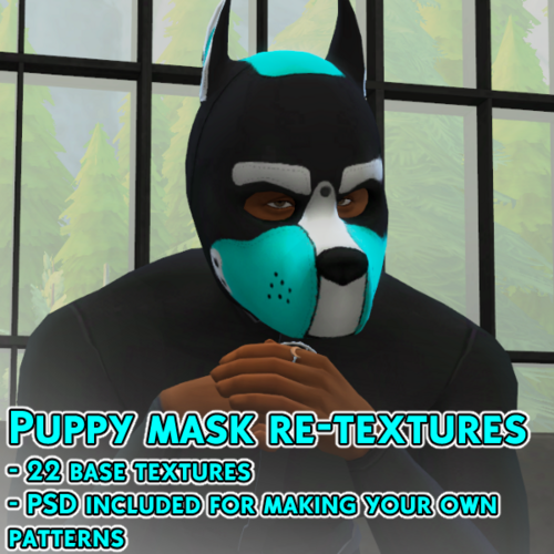 Pup hood retextures! - [PSD included for custom hoods] - Accessories ...