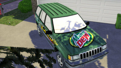 1994 Jeep Grand Cherokee Mtn Dew Promo AD Car - Objects - LoversLab