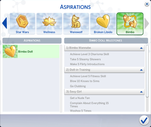 Sims 4 Taich's Bimbofication Mod (Bimbo Aspiration + Trait) - Other - LoversLab