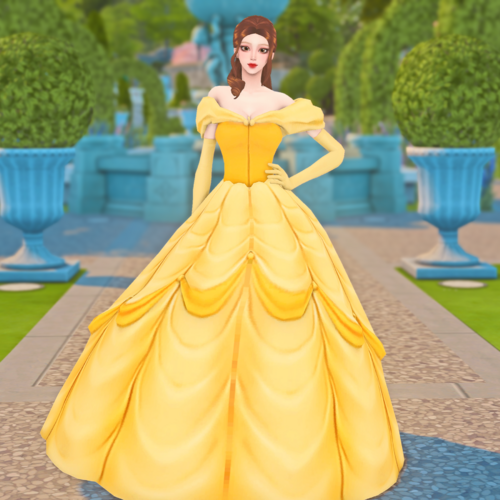 Disney Princess - Belle - The Sims 4 - Sims - LoversLab