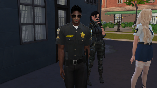 Police 1 - 2 - The Sims 4 - Sims - LoversLab