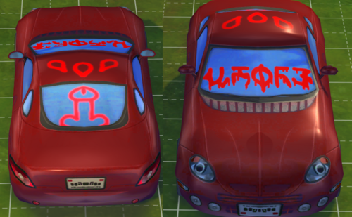 Defaced Car - Objects - LoversLab