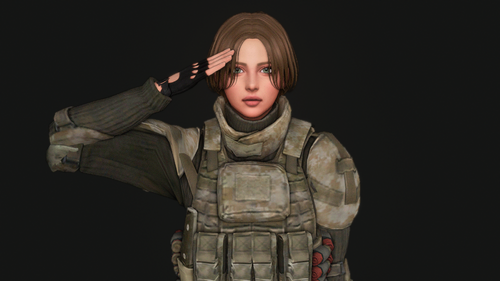 soldier girl - The Sims 4 - Sims - LoversLab