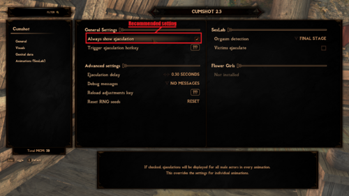 Subtle Cumshot animation for SOS / SAM / TNG -fixed- - Adult Mods ...