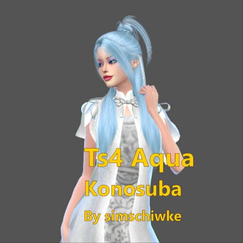 Aqua Konosuba - The Sims 4 - Sims - LoversLab