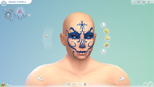 Skull Face Paint Color - Accessories & Makeup - LoversLab