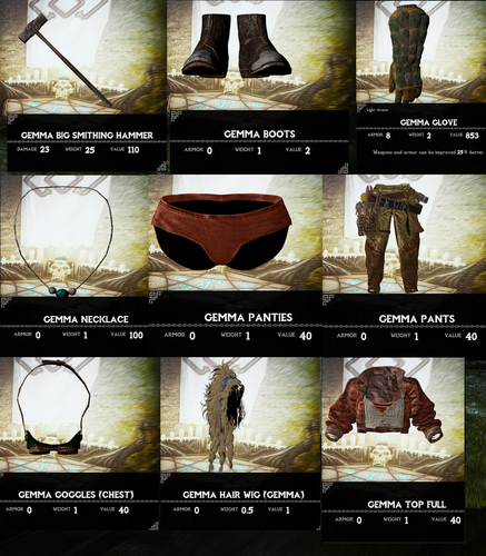 MHW Gemma Race&Follower | BHUNP-3BA - Regular Mods - LoversLab