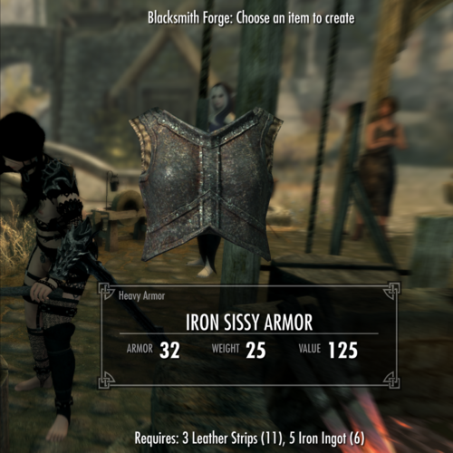 Unique Sissy Vanilla Armor - Adult Mods - LoversLab