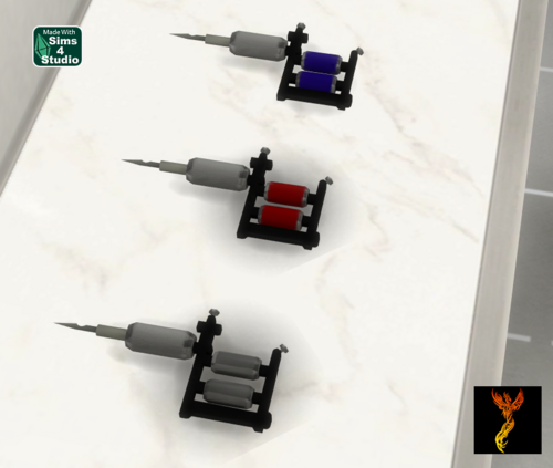 Tattoo Parlor Decor Set - Objects - LoversLab