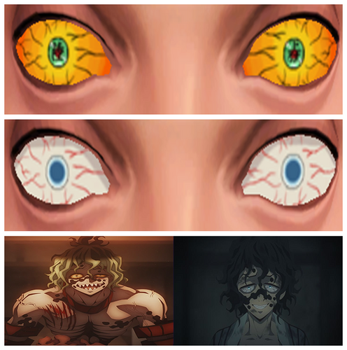 Gyutaro Eyes - Accessories & Makeup - LoversLab