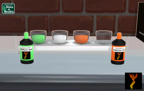 Tattoo Parlor Decor Set - Objects - LoversLab