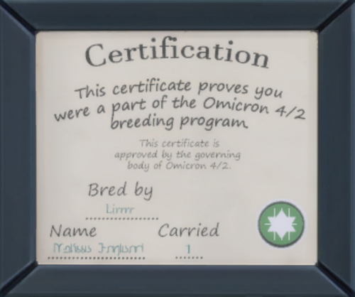 Breeding Certificated - Objects - LoversLab