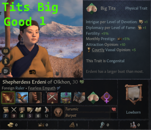 Alternative Traits and Icons for Carnalitas - Crusader Kings 3 - LoversLab