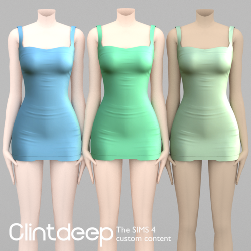 Clintdeep TS4 CC Avariella Mini Dress - Clothing - LoversLab