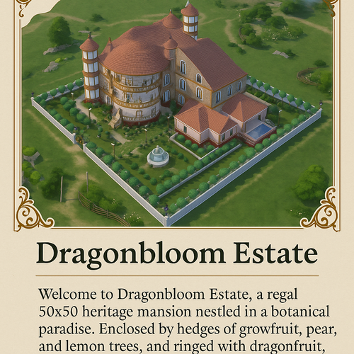 Dragon Bloom Estate Where rare fruits bloom and legacy lives - Lots ...