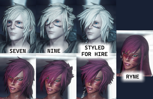 FF14 Hair pack HDT-SMP - Regular Mods - LoversLab