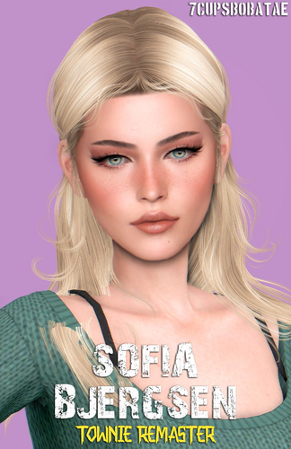7Cupsbobatae - Sofia Bjergsen Townie Remaster Sim Download - The Sims 4 - Sims - LoversLab