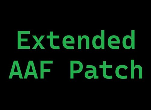 (EAP) Extended AAF Patch - Framework & Resources - LoversLab