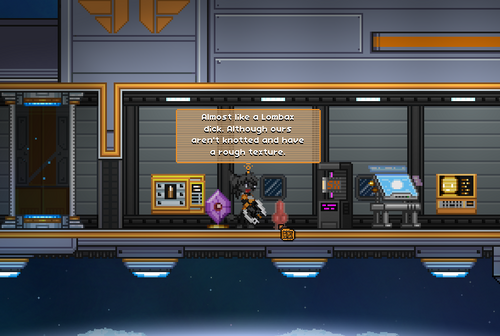 Lombax Scanner Dialogue - Sexbound Edition - Starbound - LoversLab