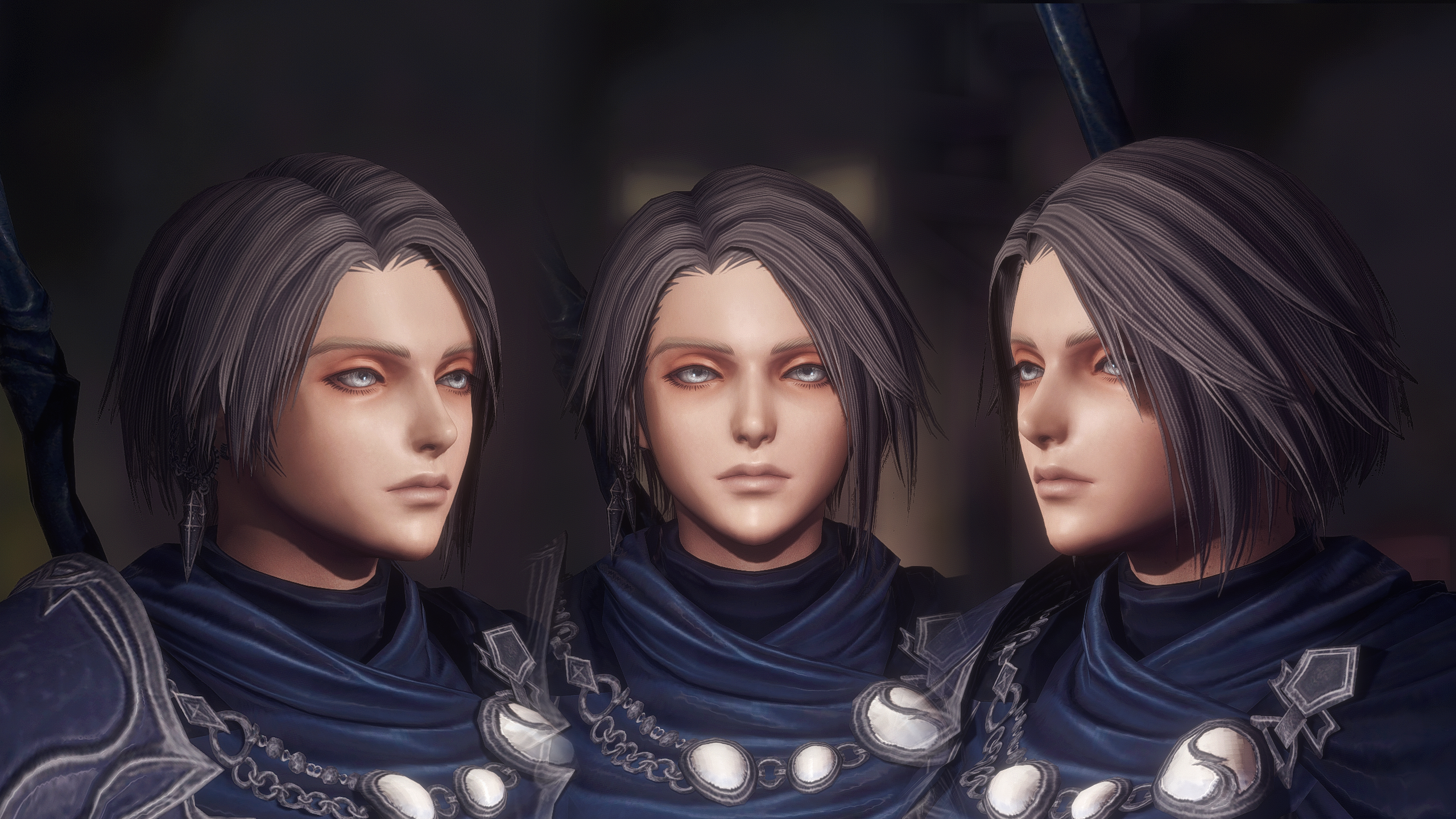 FF14 Hair pack HDT-SMP - Downloads - Skyrim: Special Edition Non Adult ...