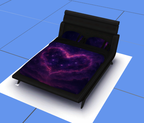 Distorted Heart Bed - Objects - LoversLab