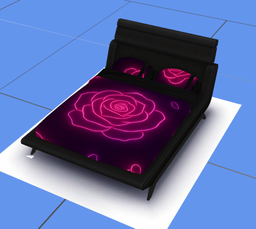 Distorted Heart Bed - Objects - LoversLab