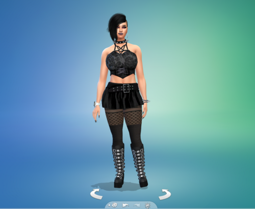 TS4 - Spiked Collar - Clothing - LoversLab