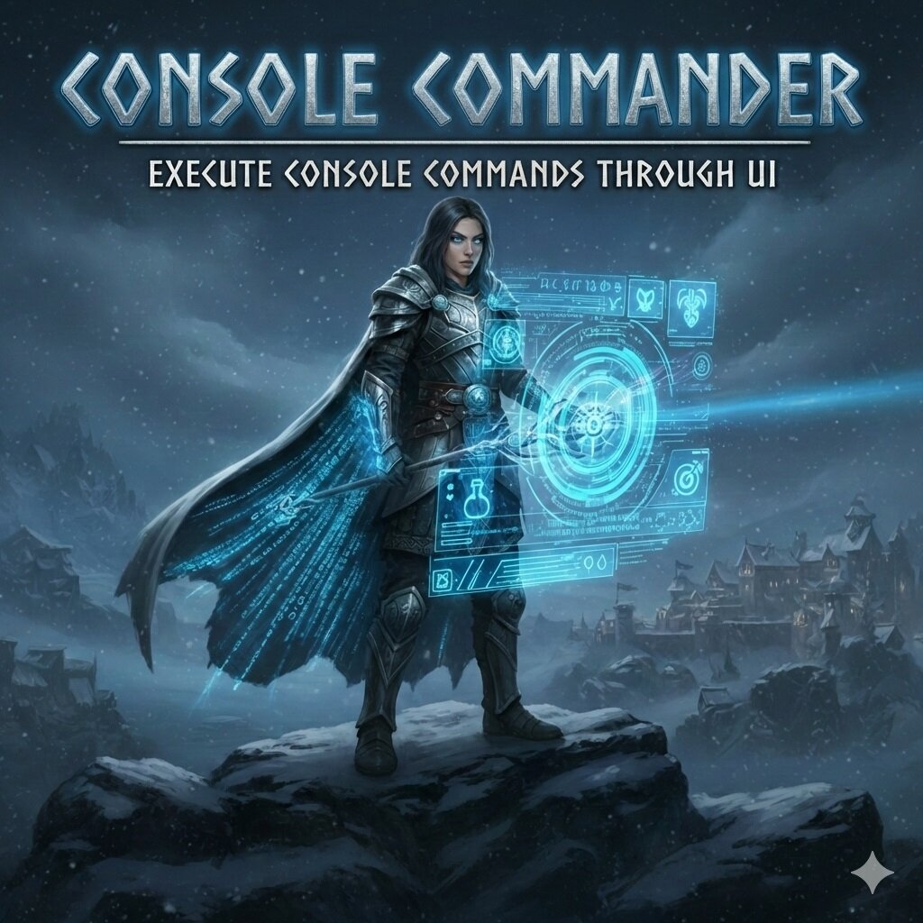 Console Commander - Add and Execute Console Commands Through UI - SKSE ...