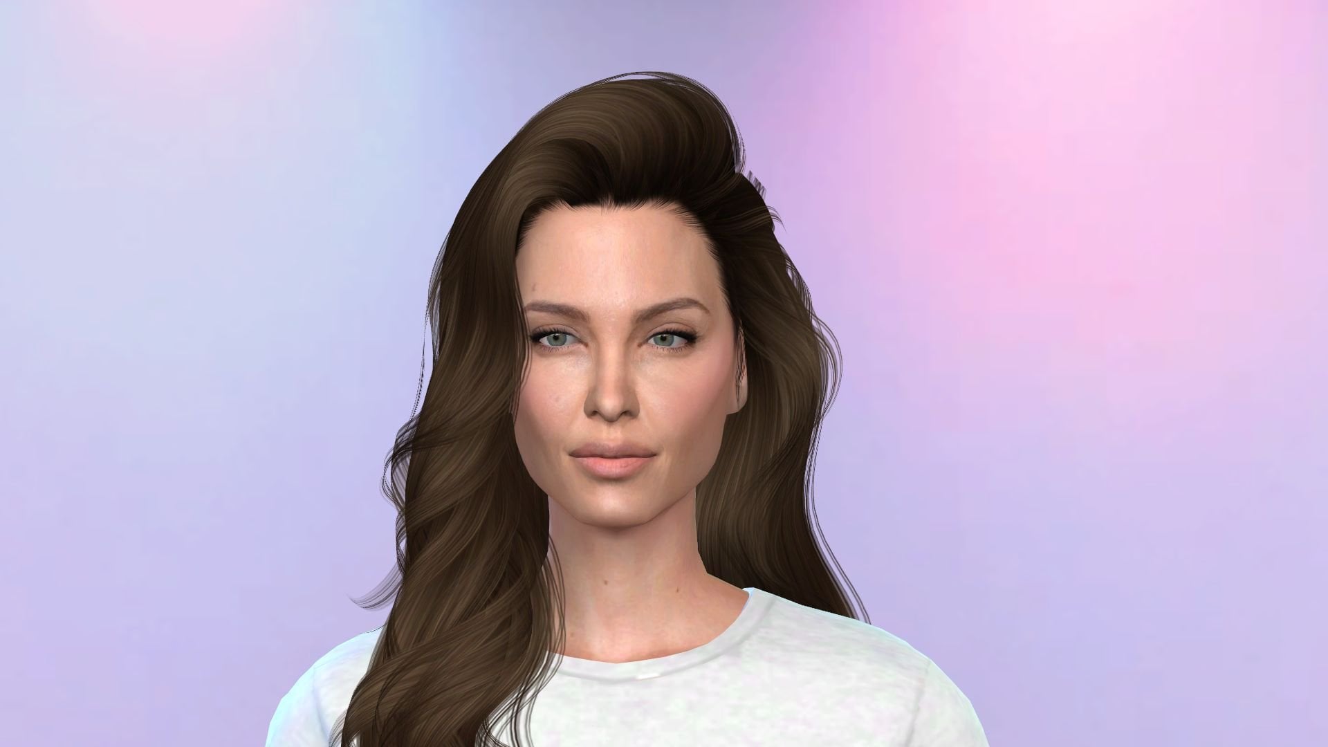 [Celebrity] Angelina Jolie Sim - My sims showcase (downloadable ...