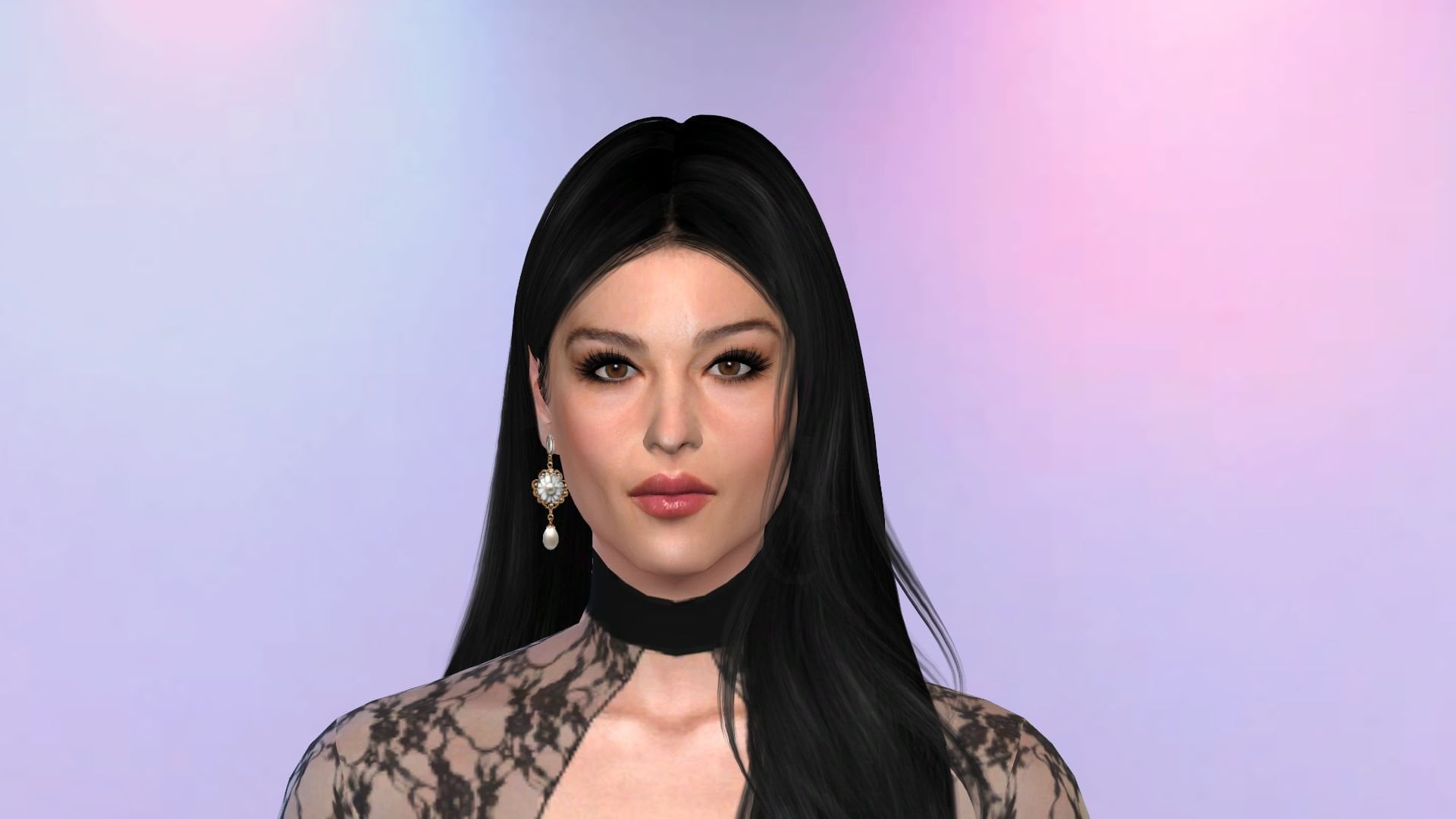 [Celebrity] Monica Bellucci Sim - My sims showcase (downloadable ...